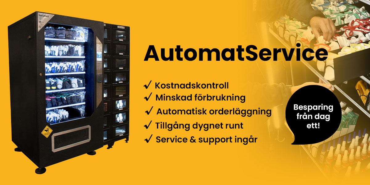 AutomatService | Sohlbergs - Yrkesbutik